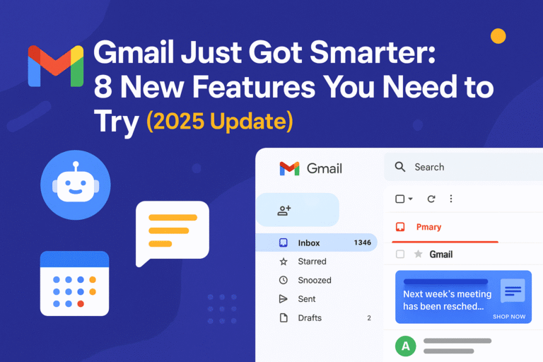 8 Gmail New Features You Need to Try - Logic Matters